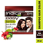 Buy Indica Easy Hair Colour Dark Brown 25 ml Online At Best Price of Rs ...