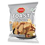 Buy PRAN Toast Family Rusk - Made From Wheat Grain, Crispy & Crunchy ...