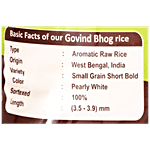 Buy Bongo Bhog Premium Aromatic Govind Bhog Rice 5 Kg Online At Best ...