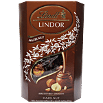 Buy Lindt Lindor Hazelnut Milk Chocolate Truffles - Smooth, Creamy ...
