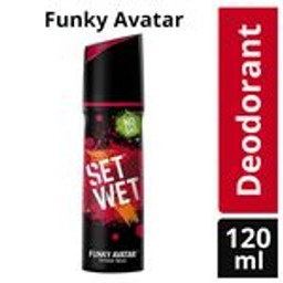 Buy Set Wet Combo Pack Perfume Spray Funky Avatar Hair Gel Wet Look 120 ...