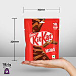 Buy Kitkat Share Bag 18 g Gm Online At Best Price of Rs 120 - bigbasket
