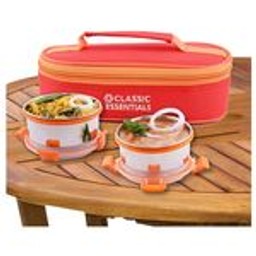 Buy Classic Essential Lunch Box With Clip Lock Leak Proof Containers 2 ...