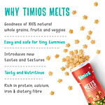 Buy Timios Snacks Melts Carrot Cumin 9 Months 100 Natural Healthy 50 Gm ...
