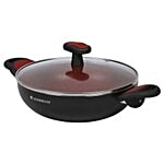Buy Wonderchef Non-Stick Cookware Set - Red & Black, Sauce Pan with ...