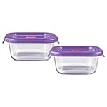 Buy Cello Container - Square Glass, Artista, Purple Online at Best ...