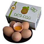 Buy Desi Eggs - Free Range & Brown, DHA Enriched, Country Online at ...