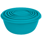 Buy Princeware Storage Food Plastic Bowl/Plastic Container Set - Round ...