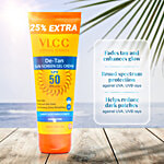 Buy VLCC Detan SPF 50 PA+++ Sunscreen Gel Cream For Sun Protection ...
