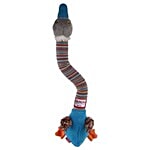 Buy GiGwi Duck With Bone & Squeaker - Crunchy Neck Plush Friendz, Large, Blue Online at Best ...