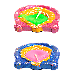 Buy Diyaz Wax Diya - Assorted Colour, ED124F Online at Best Price of Rs ...