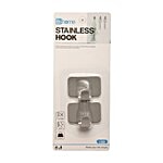 Buy bb home Stainless Steel Hook - Self Adhesive/Stickable, Rectangle ...