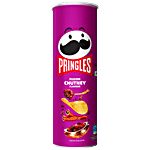 Buy Pringles Potato Chips - Fusion Chutney Flavoured, Crunchy, Crispy ...