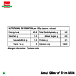 Buy Amul Slim N Trim Online at Best Price of Rs 25 - bigbasket