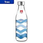 Buy Treo Ivory Premium Glass Bottle - With Blue Waves Online at Best ...