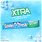 Buy Center Fresh Liquid Filled Chewing Gum - Xtra Peppermint Flavour ...