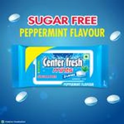Buy Center Fresh Mints - Peppermint Flavour, Sugar Free Online at Best ...