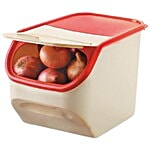 Buy Cello Max Fresh Onion & Potato Keeper - Red, Plastic, Plain Online ...