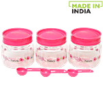 Buy Saaj Maxx Pet Plastic Premium Container - Pink Online at Best Price ...