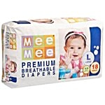 Buy Mee Mee Premium Breathable Diaper - Large Online at Best Price ...
