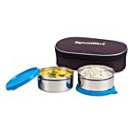 Buy Signoraware Lunch Box - Stainless Steel, Midday Maxx Fresh, Blue ...