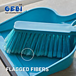 Buy Gebi Dust Pan & Brush Set/Plastic Supdi With Brush - High Quality ...