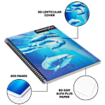Buy Classmate Notebook - Ruled, Spiral Binding, A4, 300 Pages Online at ...