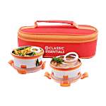 Buy Classic Essentials Stainless Steel Lunch/Tiffin Box - With Bag ...