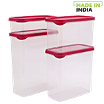 Buy Mastercook Storage Container Set - Magenta, Plastic, Plain ...