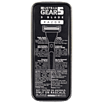 Buy Ustraa Gear 5 Blade Razor with Contoured Rubber Handle & Blades ...