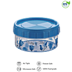 Buy Polyset Plastic Twisty Storage Printed Containers - Blue Online at ...