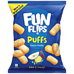 Buy Fun Flips Puffs - Khatta Meetha, Baked & Crunchy, Delicious ...