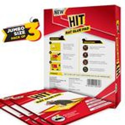 Buy HIT Rat/Mouse Glue Pad - No Smell, Non-Poisonous, Jumbo Size Online ...