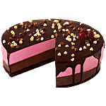 Buy Havmor Ice Cream Cake - Raspberry Dark Chocolate Online at Best ...