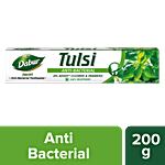 Buy Dabur Herb'l Tulsi Toothpaste - Anti-Bacterial, Non Flouride Online ...
