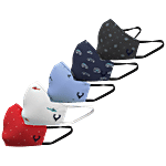 Buy Allen Solly Printed Face Mask For Kids - 7-10 Years, 3 Ply, Cotton ...