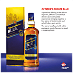 Buy Officer's Choice Blue Rare Grain Whisky Online at Best Price of Rs ...