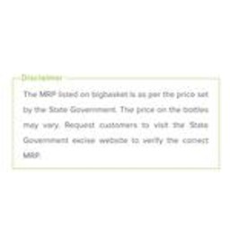 Buy DSP BLACK Whisky Online at Best Price of Rs null - bigbasket