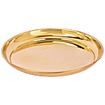 Buy Trm Brass Prasad Plate - 18 cm Online at Best Price of Rs 299 ...