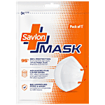Buy Savlon Mask - Ear-loop model, BIS Certified, FFP2 S Online at Best ...