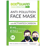 Buy Bodyguard N95 + PM2.5 Anti Pollution Face Mask with 5 Layers ...