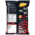 Buy Lays Maxx Potato Chips - Macho Chilli Flavour, Crunchy Crispy ...