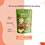 Buy Open Secret Nutty Chips - Lemon Chili Almond Butter Online at Best ...