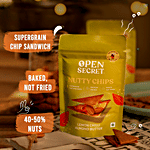 Buy Open Secret Nutty Chips - Lemon Chili Almond Butter Online at Best ...
