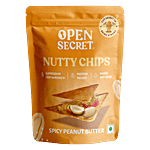 Buy Open Secret Nutty Chips - Spicy Peanut Butter Online at Best Price ...