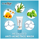 Buy Mankind Acne Star Face Wash Online at Best Price of Rs 150 - bigbasket