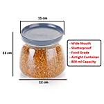 Buy Tallboy Air Tight Matka Kitchen Storage Container - Black Online at ...