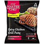Buy ITC Master Chef Spicy Chicken Grill Patty - Non-Veg Frozen Snack ...
