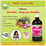 Buy Basic Ayurveda Ushirasav Syrup - For Skin Diseases, Stomachache ...