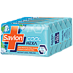 Buy Savlon Cool Hexa Bathing Soap Bar - With Instant Cool Feeling ...